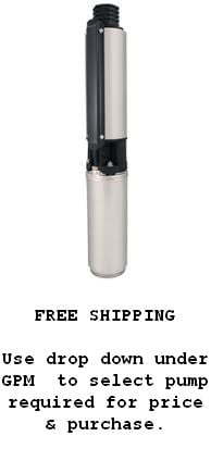 Flint and Walling Multi-Stage Effluent 4" Submersible Pumps