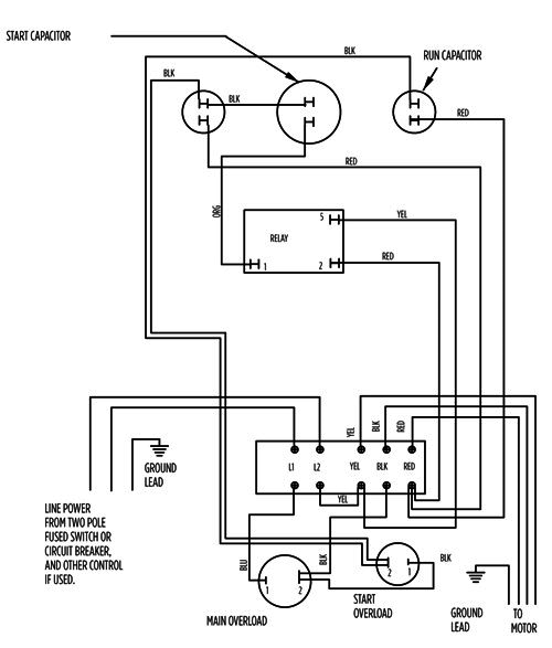 Franklin Electric 5HP 230V Standard Control Box